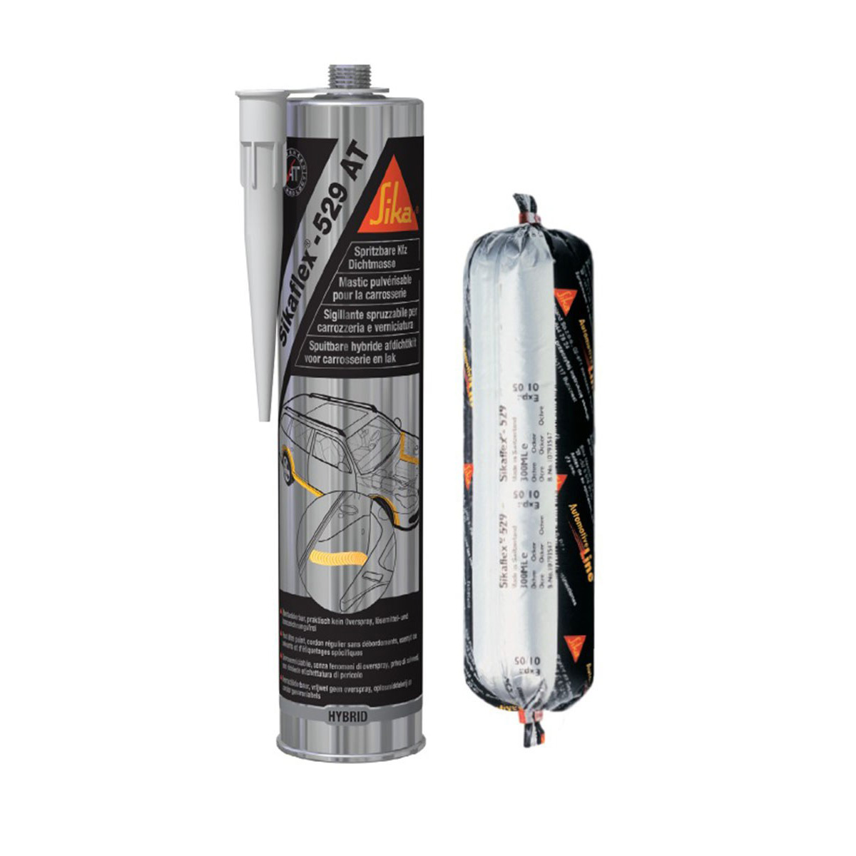 SIKA SikaTack® Drive New Συγκολλητικό Παρμπρίζ - Χρώματα Παπαδημητρίου