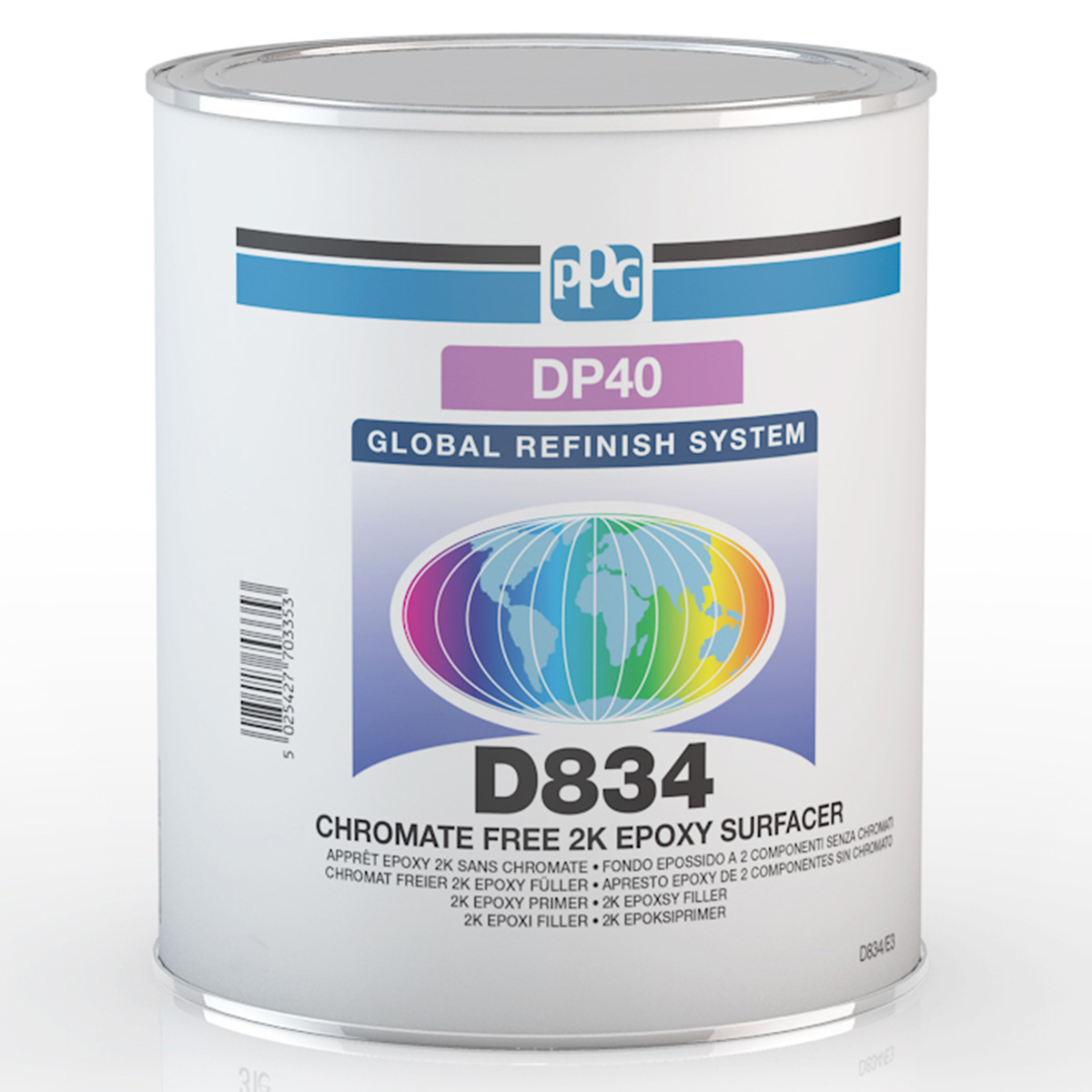 PPG D834 Εποξικό Αστάρι 1L DP40 - Χρώματα Παπαδημητρίου