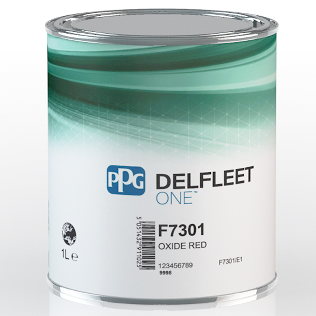 PPG F7301 Χρώμα Delfleet One Oxide Κόκκινο 1L - Χρώματα Παπαδημητρίου