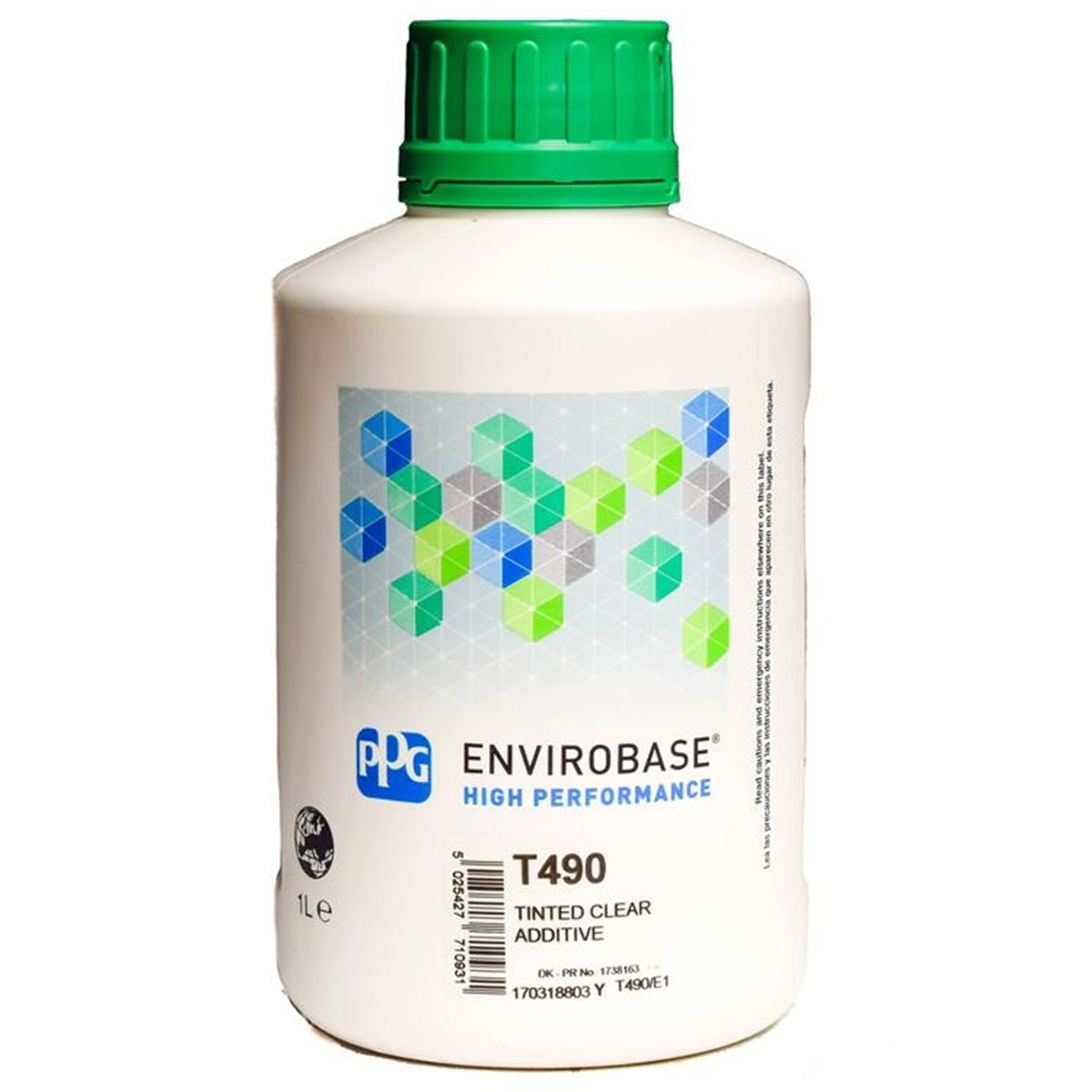 PPG T490 Envirobase HP Διαφανές Πρόσθετο 1L - Χρώματα Παπαδημητρίου