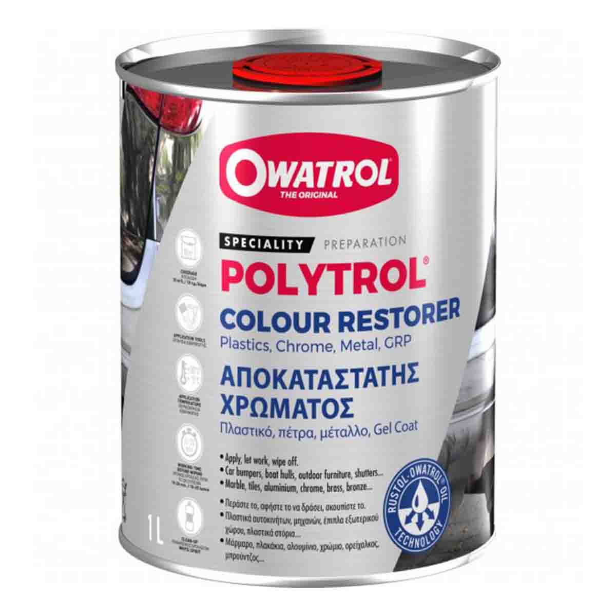 Owatrol POLYTROL Αποκαταστάτης Χρώματος σε Δοχείο 1LT - Χρώματα Παπαδημητρίου